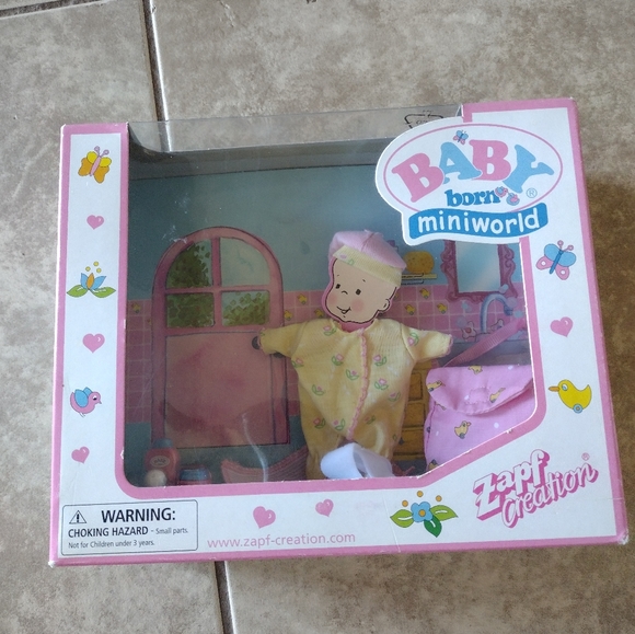Toys | New Zapf Creation Baby Born Mini World Clothes Accessories Doll ...
